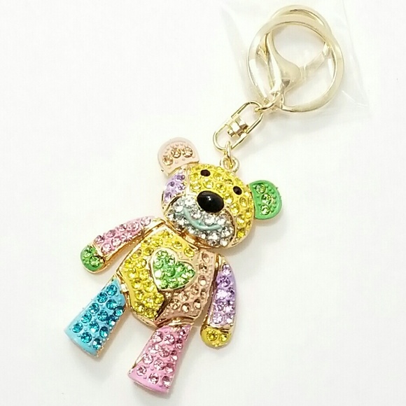 Boutique | Accessories | New Gorgeous Bling Bling Bear Movable Body ...